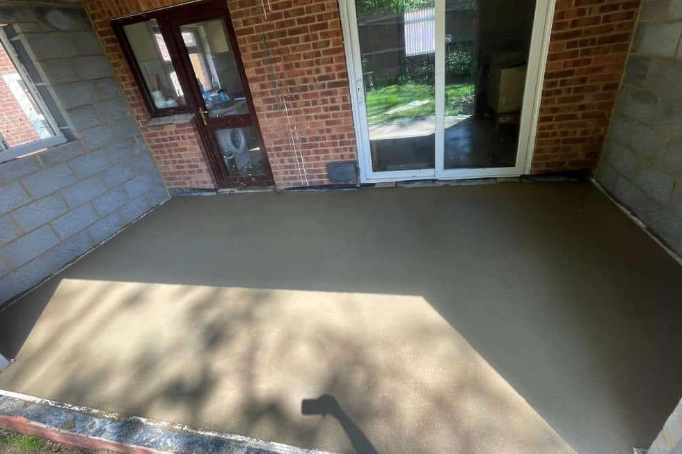 Traditional screed - Extension - Northampton - 15㎡